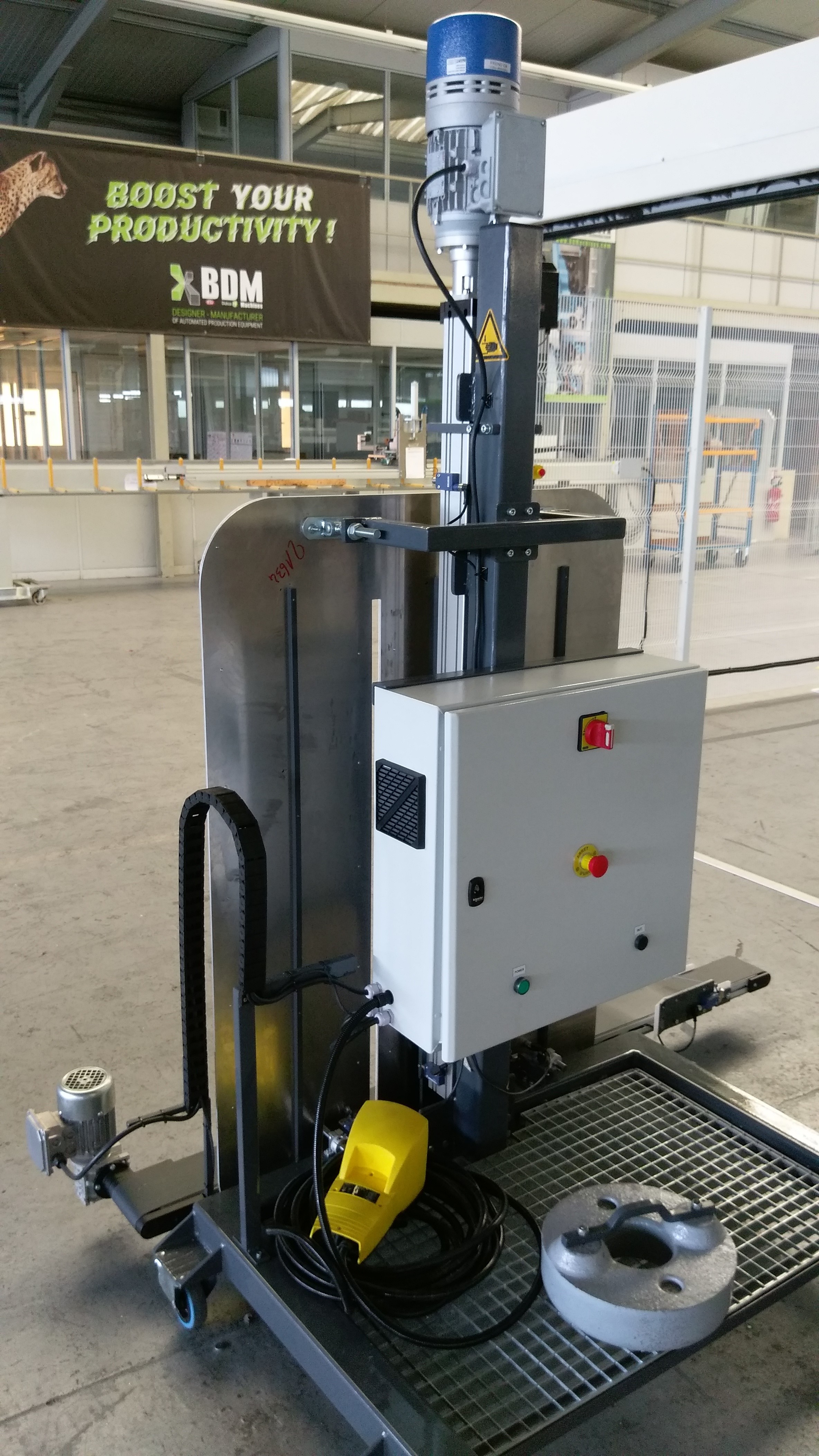 BAR LIFTER pour machine de fabrication de pergola et véranda - BDM